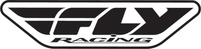 AOMC.mx: Fly Racing Window Decal 20" Die-Cut (White)